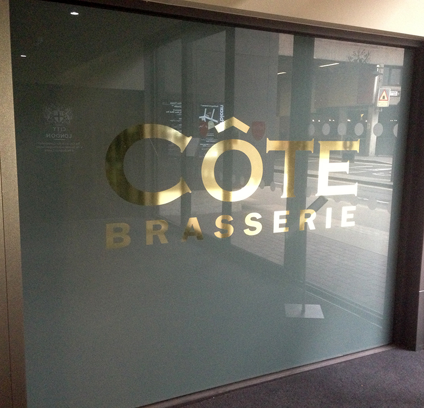 Gold Gilding - Canonbury Signs & Engraving Ltd - London - Hertfordshire